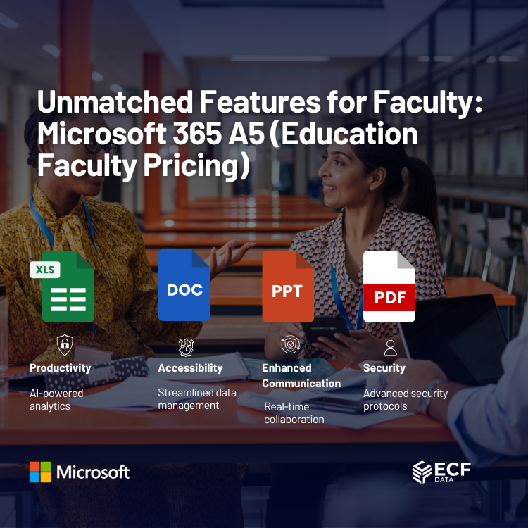 Microsoft 365 A5 for Faculty | Comprehensive Tools for Education – ECF Cloud Solution Store