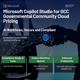 Microsoft Copilot Studio GCC – AI Workflows for Secure Operations – ECF Cloud Solution Store