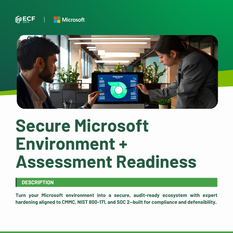 Secure Microsoft Environment + Assessment Readiness – ECF Cloud ...